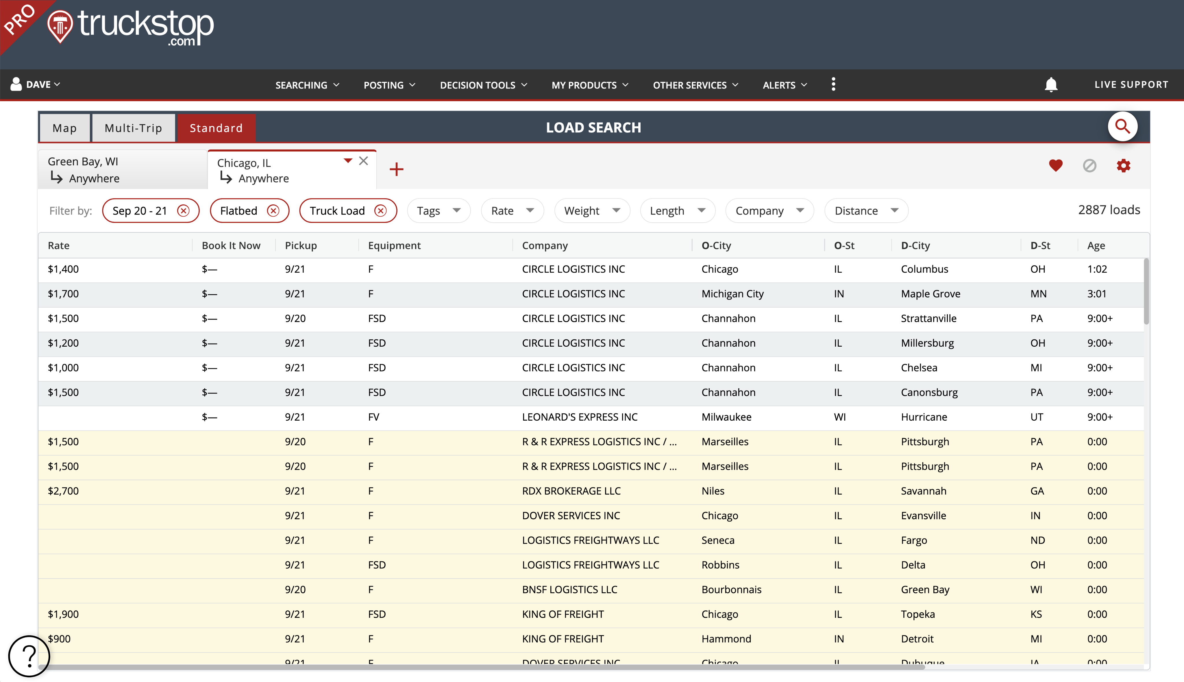 Truck Post – Post and Search