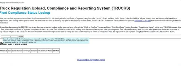 California Air Resource Board (CARB)